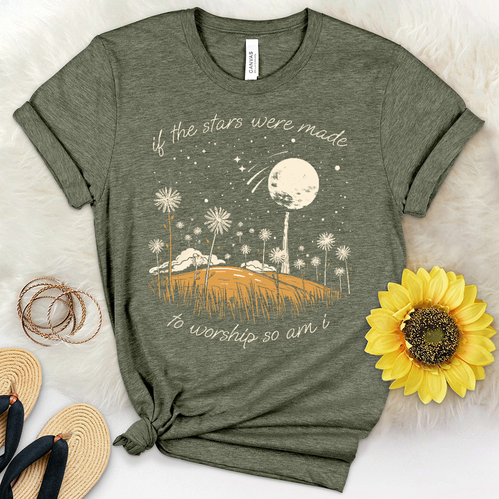 Made to Worship Heathered Tee - Christian Lifestyle Collections